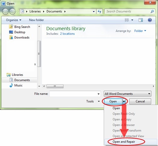 Mac Vita 96 errors shown when tried to open old Word file - Techyv.com